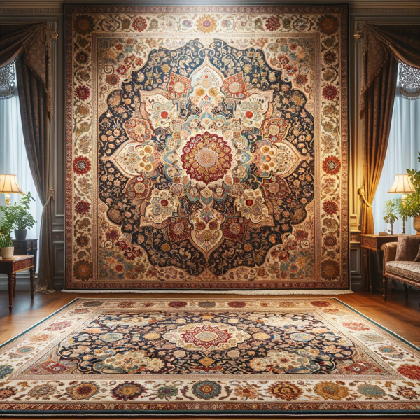 Kashan carpet A symbol of Iranian art and history – فرش ارغوان کاشان